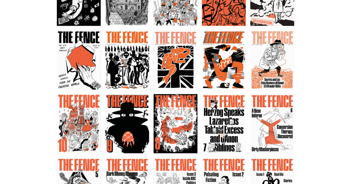 5 years of The Fence: “the UK’s only magazine” - The Face