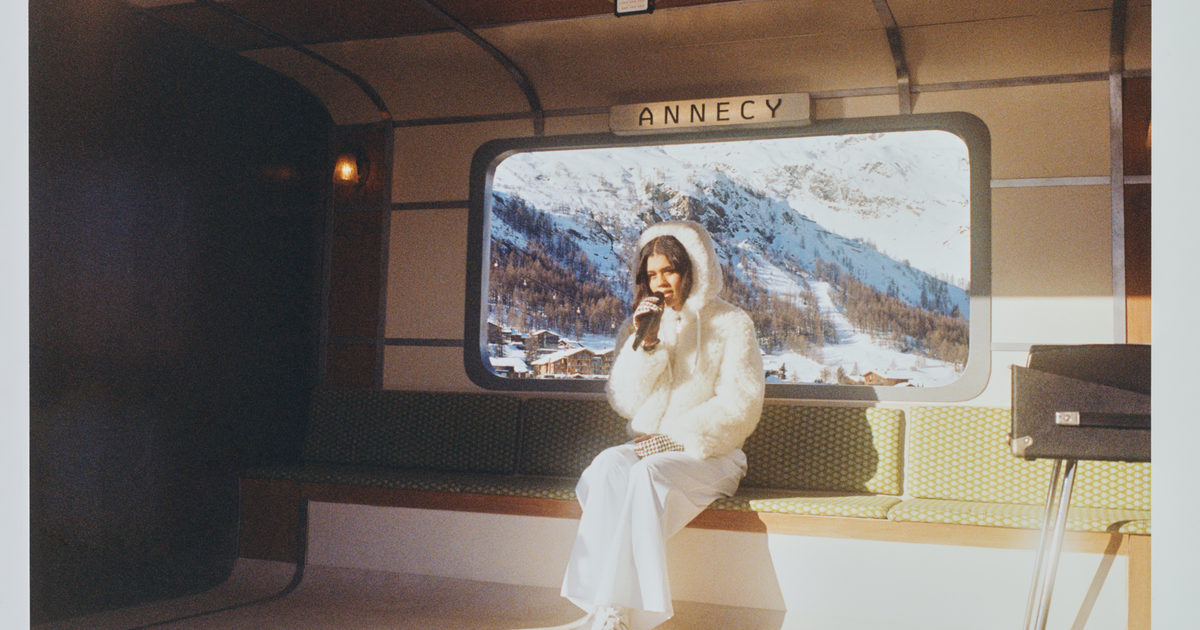 Ama Lou hits the alps with Salomon - The Face