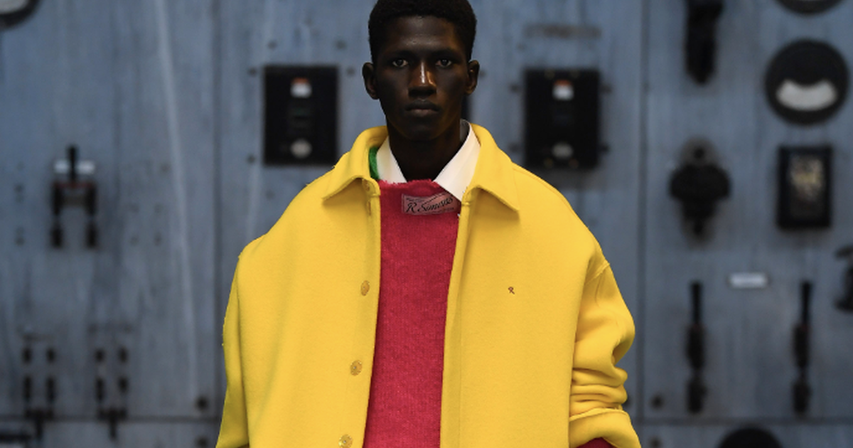 Raf Simons looks back to the offbeat future - The Face