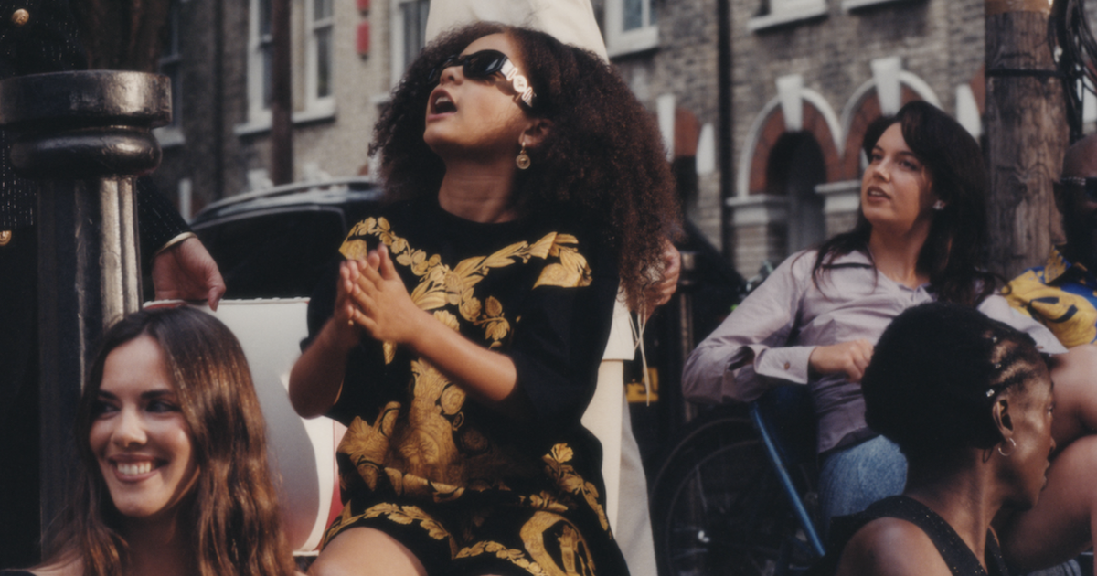 Raphaelle Moore shows neighbourly love for Flannels’… - The Face