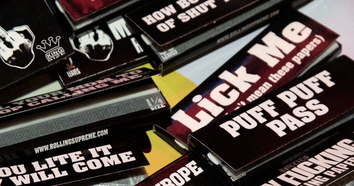 The biggest collector of rolling papers in the world - The Face